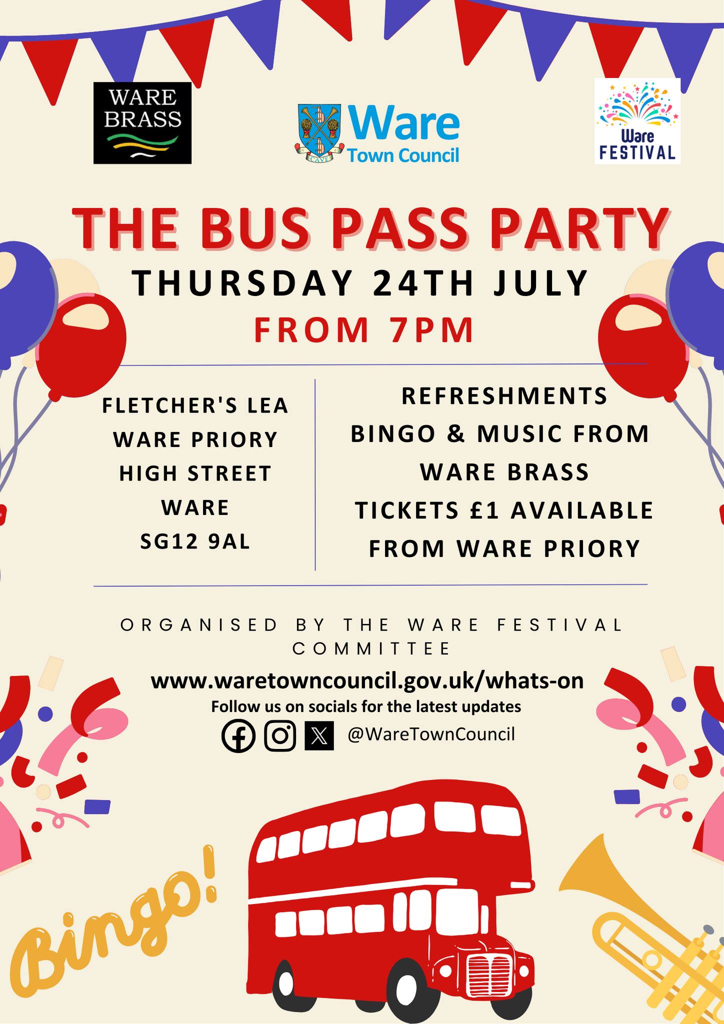 Events & Activities in Ware – Community News – Hertfordshire